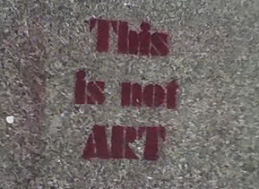 But is it Art? And Does it Matter? « Central Station